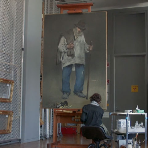 A Trio of Treatments: Conserving Manet's "The Ragpicker" » Norton Simon ...